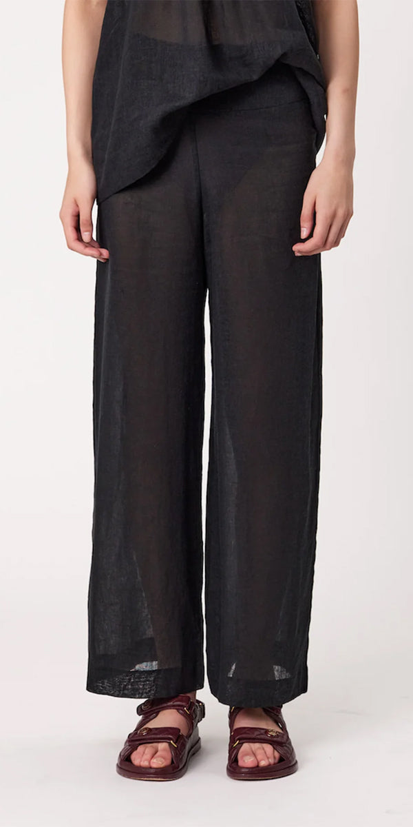 Remain Dillon Linen Pants in Black – ACO Double Bay